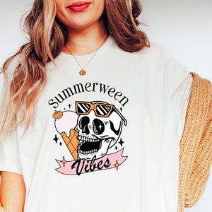 Summerween Vibes SVG PNG Design, Trendy Digital Download, Halloween ...