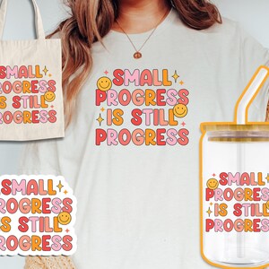 Small Progress is Still Progress SVG PNG Trendy Design, Aesthetic ...