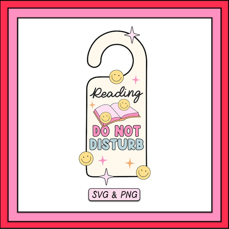 Book Reading Svg - Etsy