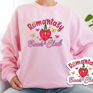 Romantasy Book Club SVG PNG Design, Digital Download, Trendy Spicy Book ...