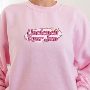 Unclench Your Jaw SVG & PNG Design, Digital Download, Trendy Svg Cut ...