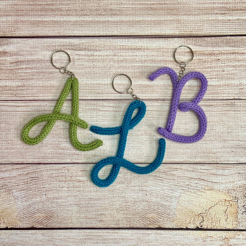 Letter Bag Charm Fabric - Etsy