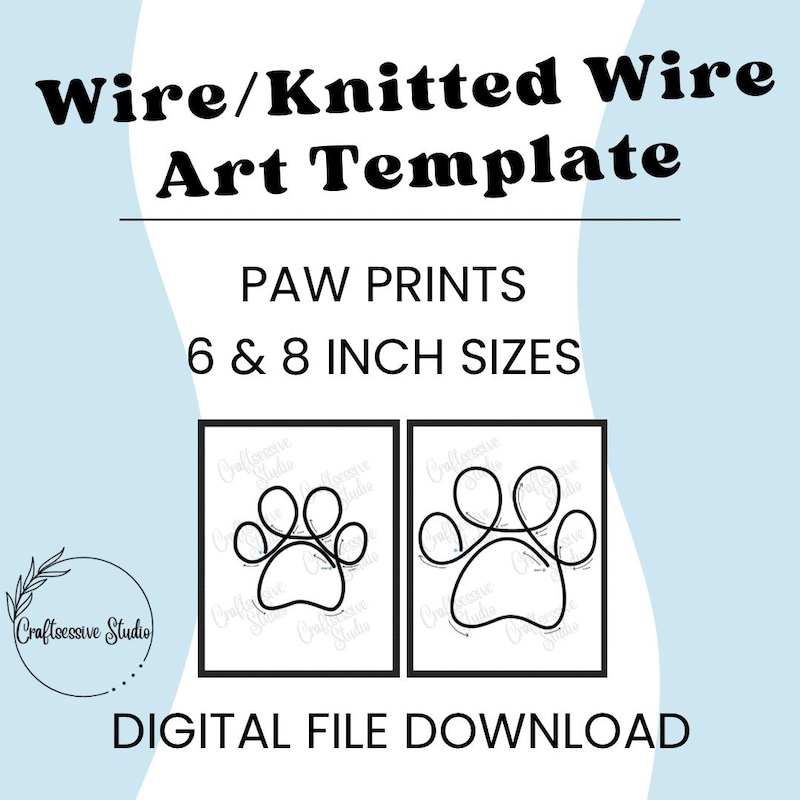 Wire Art Templates Dog - Etsy UK