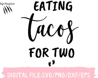 Tacos for Two Svg | Etsy