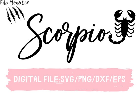 Scorpio Svg Scorpio AF Svg Scorpio AF Cutting File Scorpio - Etsy Australia