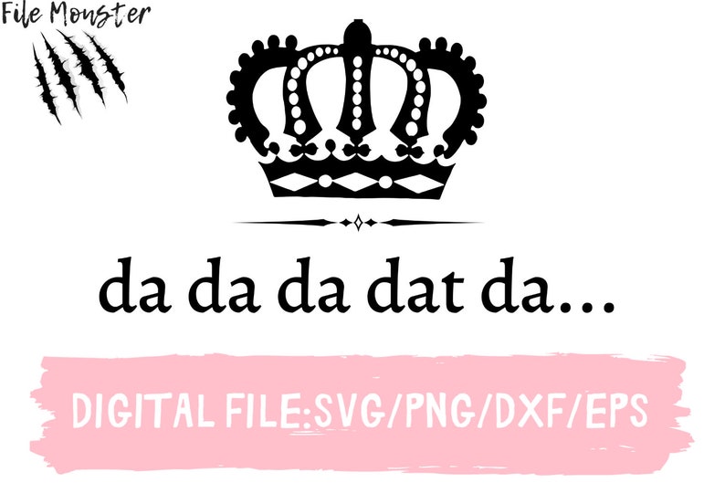 Da Da Da Dat Da Svg King George III Svg Alexander Hamilton - Etsy