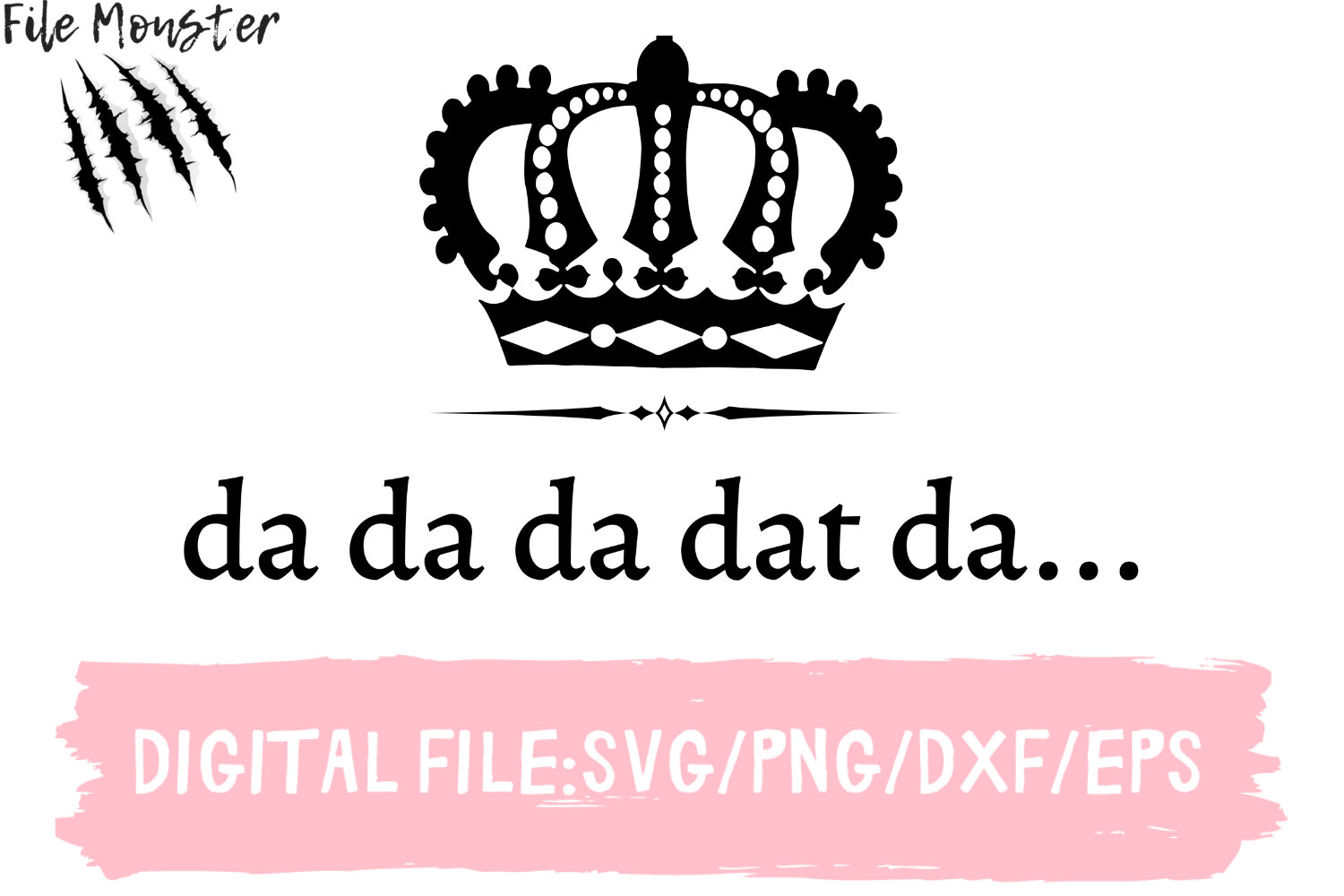 Da Da Da Dat Da Svg King George III Svg Alexander Hamilton - Etsy Hong Kong