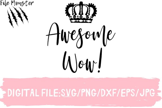 Awesome Wow Svg King George Svg Musical Cuttting File Funny | Etsy