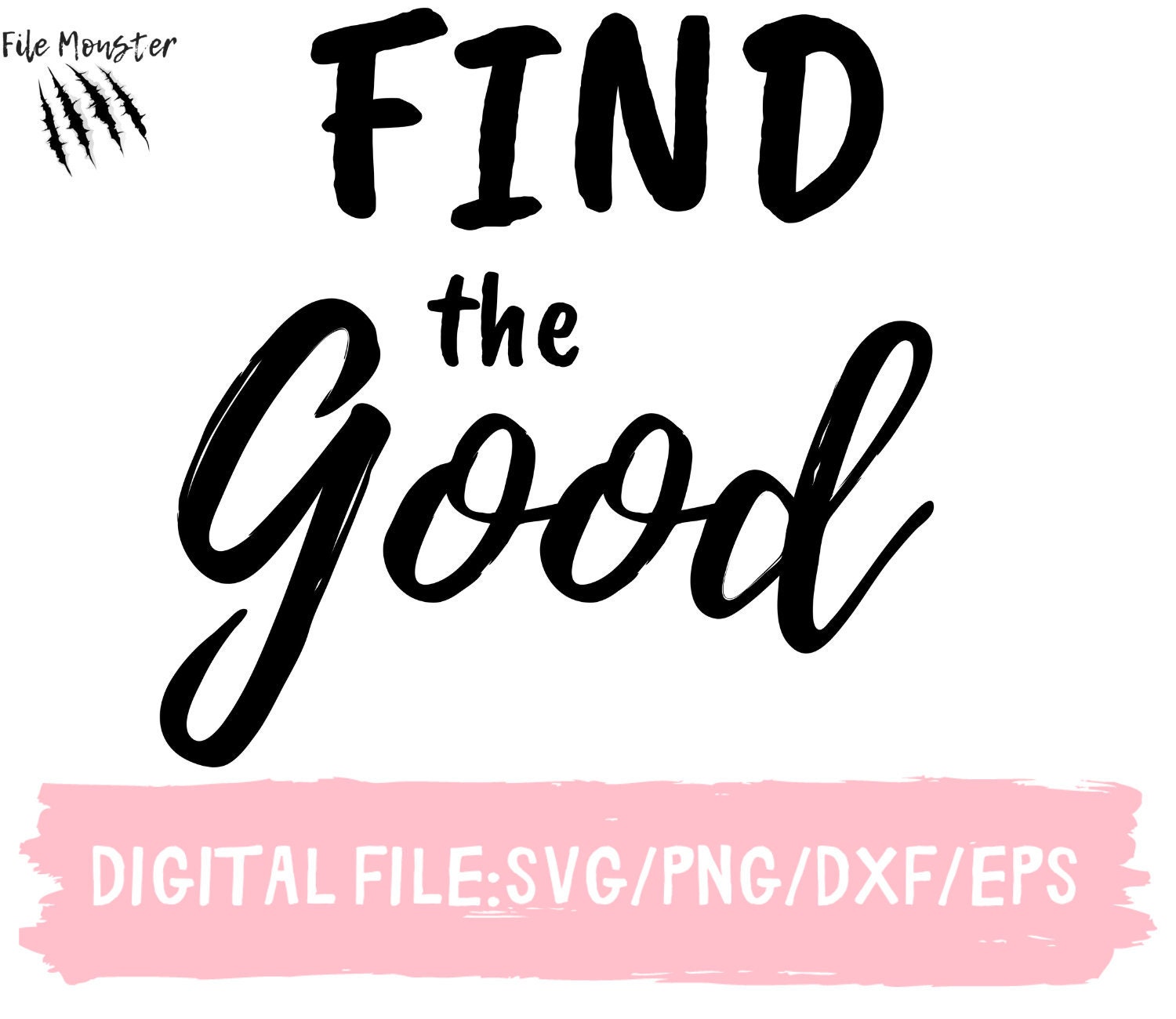 Find the Good Svg Christian Quote Svg Instant Download | Etsy Canada