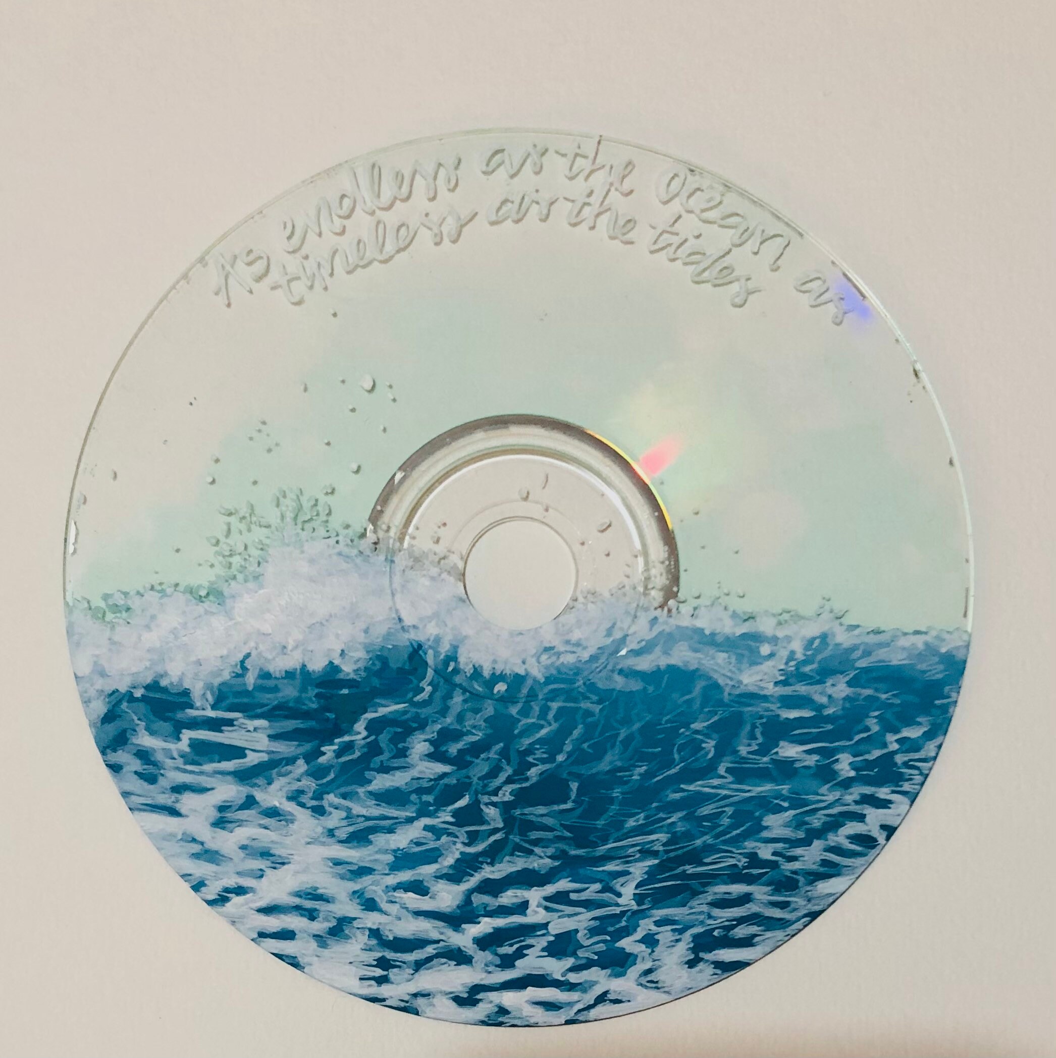 Custom Painted Cds With Designs of Your Choice,indie,personalised - Etsy UK