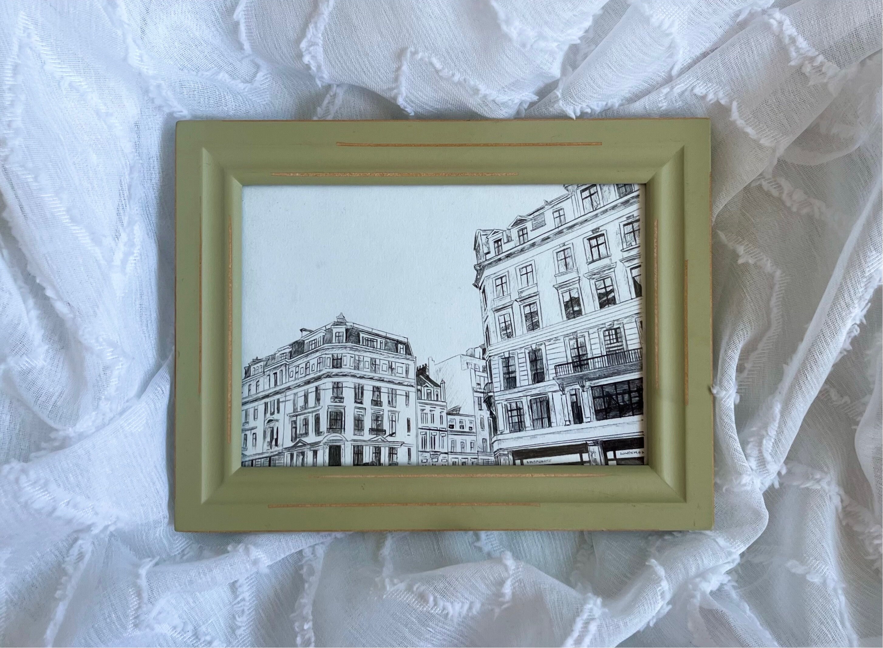 Hand Drawn Bespoke House Drawing, Custom Home Illustration, New Home ...