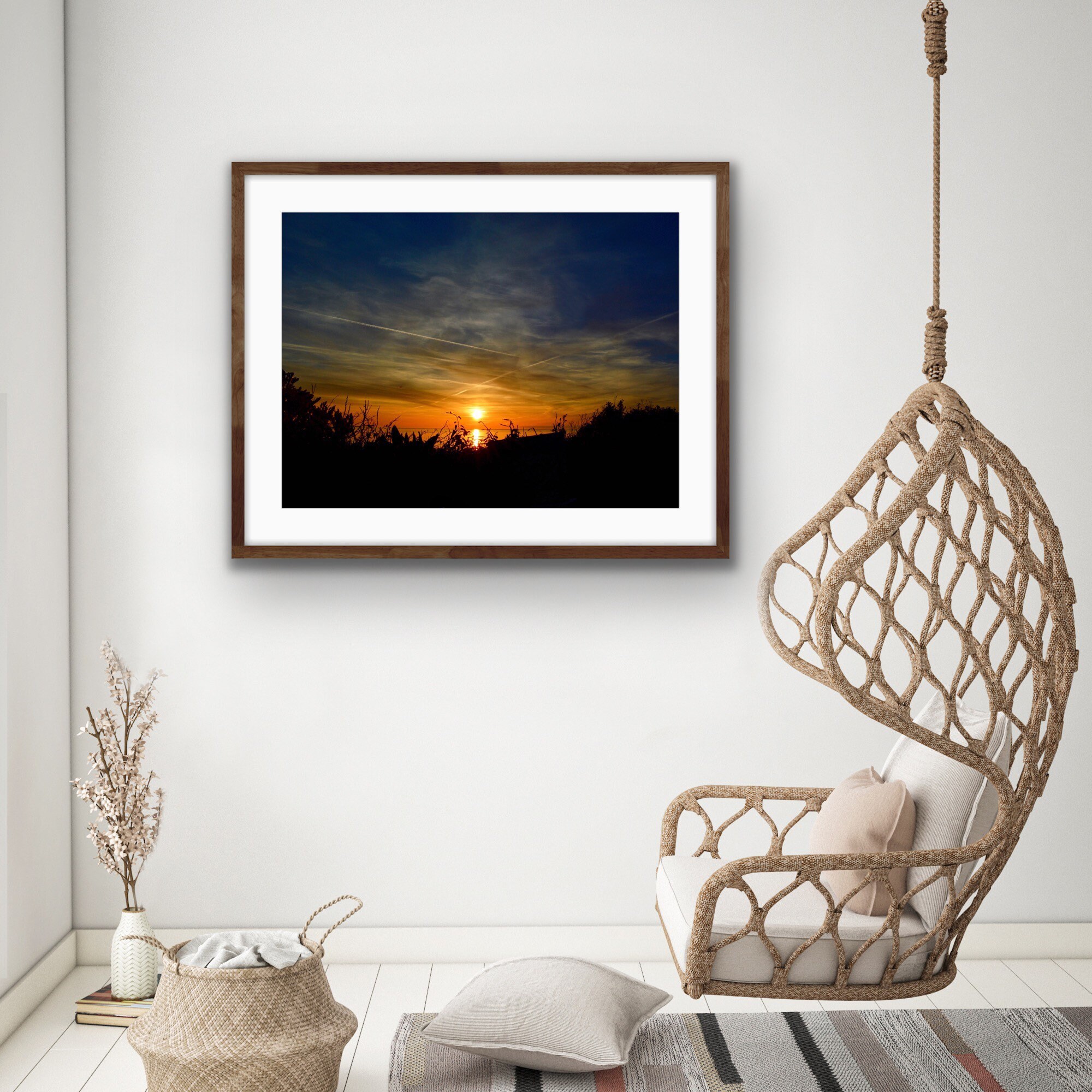 Woolacombe-devon Sunset-beach Sunset-sunset Photography-wall - Etsy UK