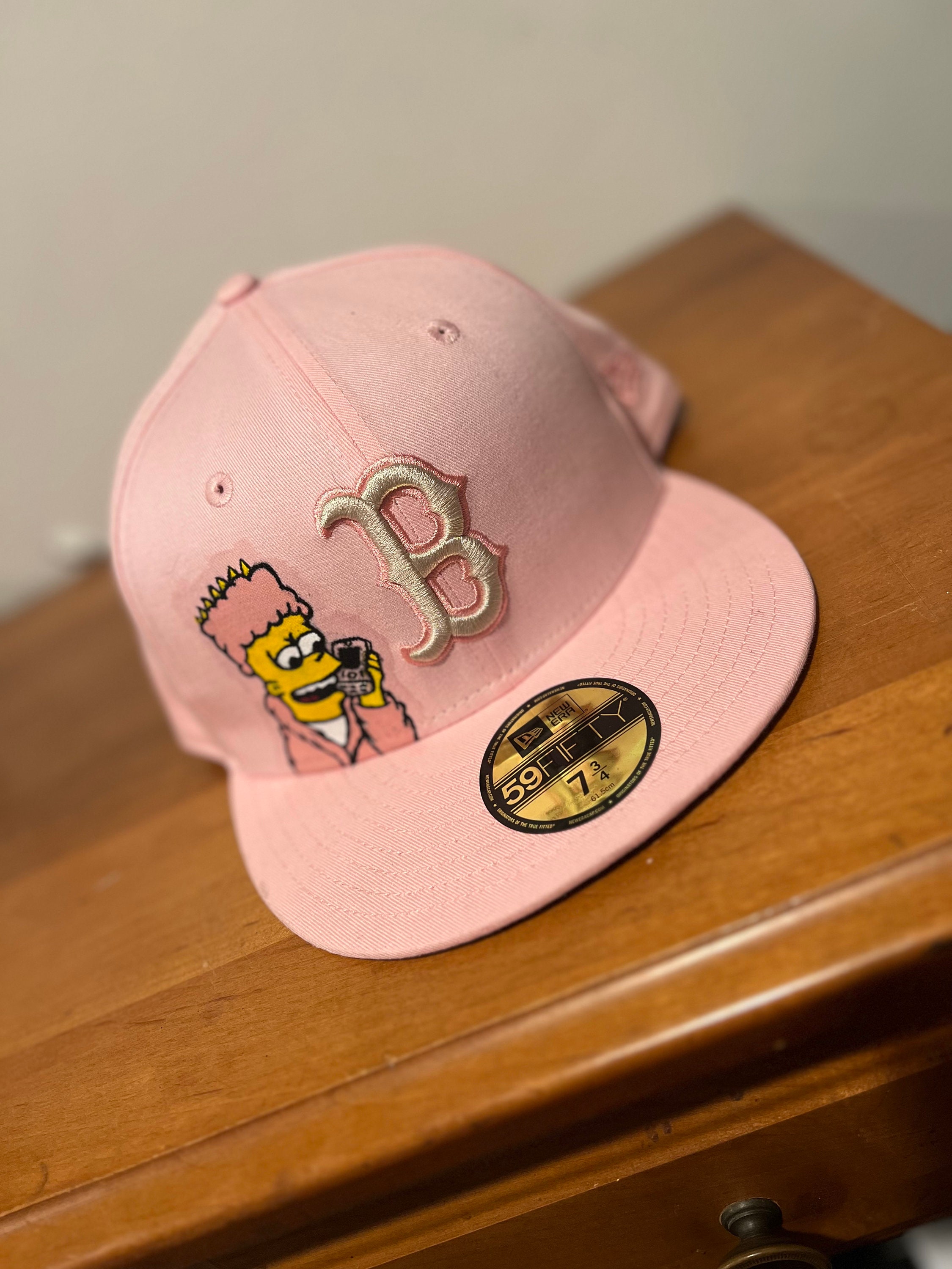 Simpsons Inspired Fitted Hat - Etsy