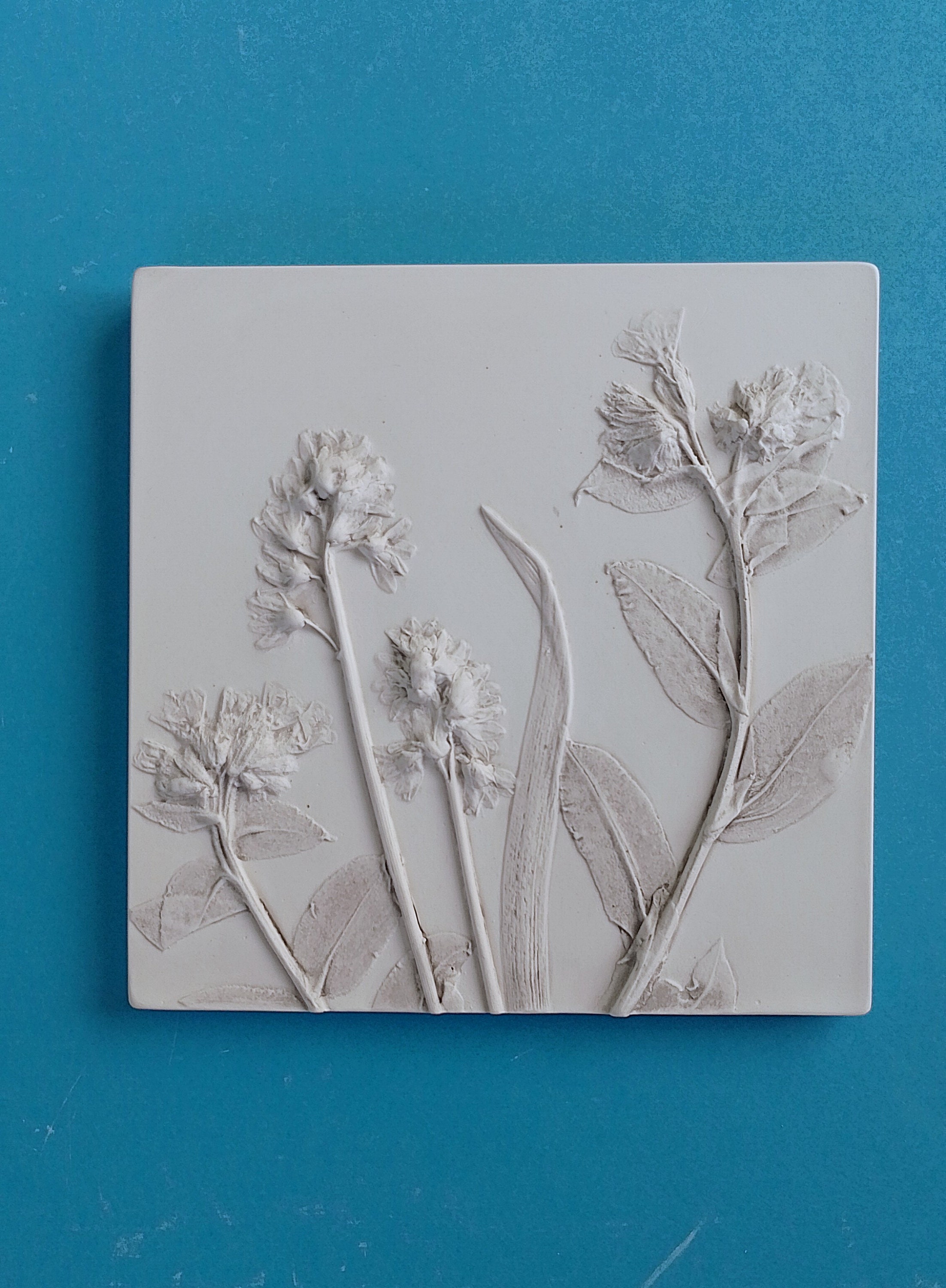 Plaster Wall Art Contemporary Art Gallery Wall Set 3 Piece Wall Art Bas ...