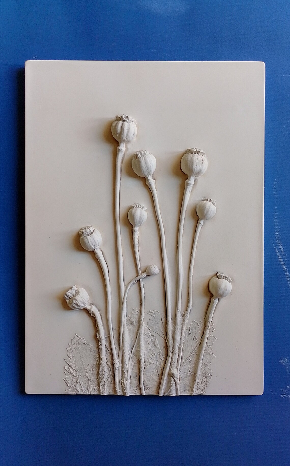Plaster Wall Art 3d Flower Interior Decoration Botanical Wall Art New ...