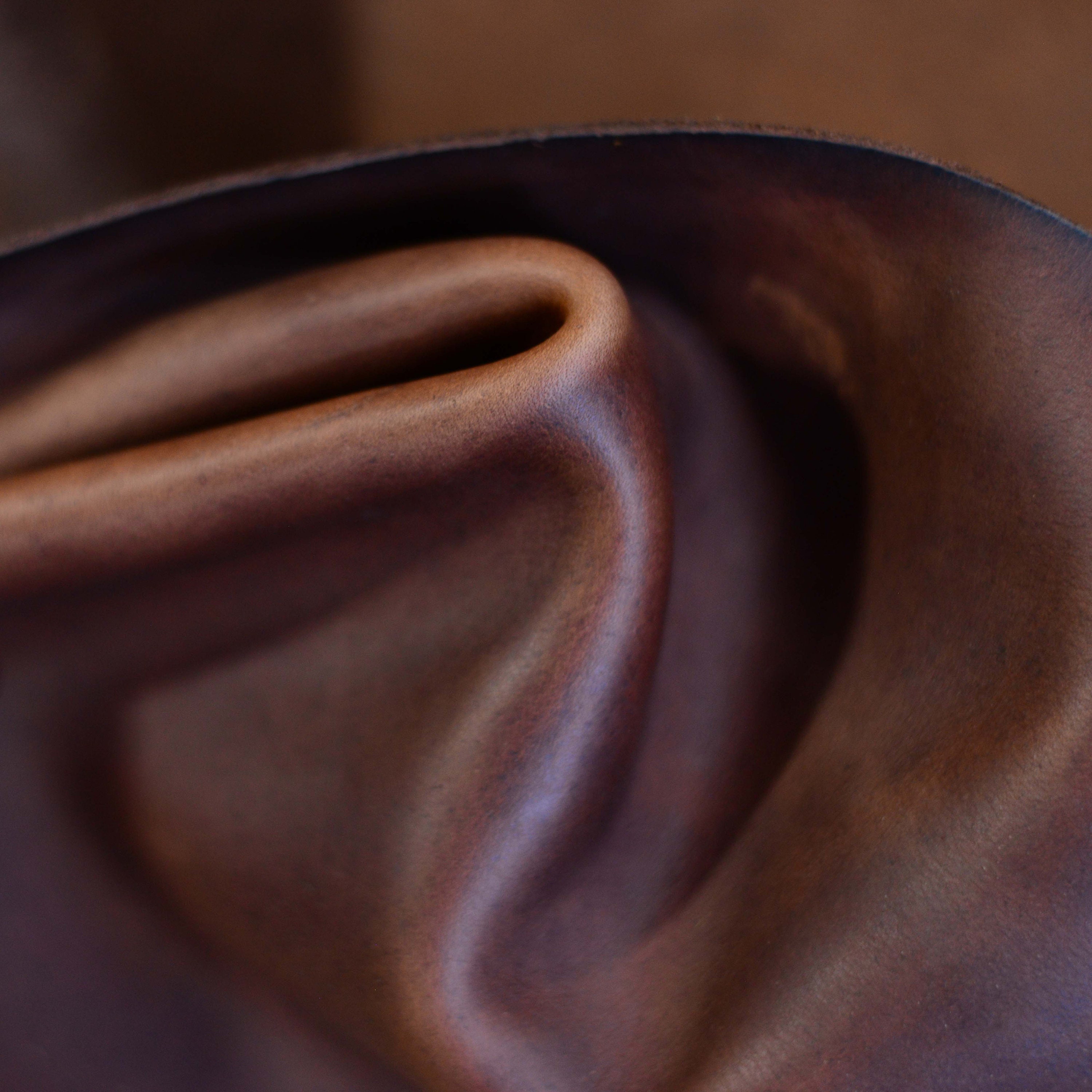 Real Side Leather Yuba Color: Chocolate Leather for Crafts and Small ...