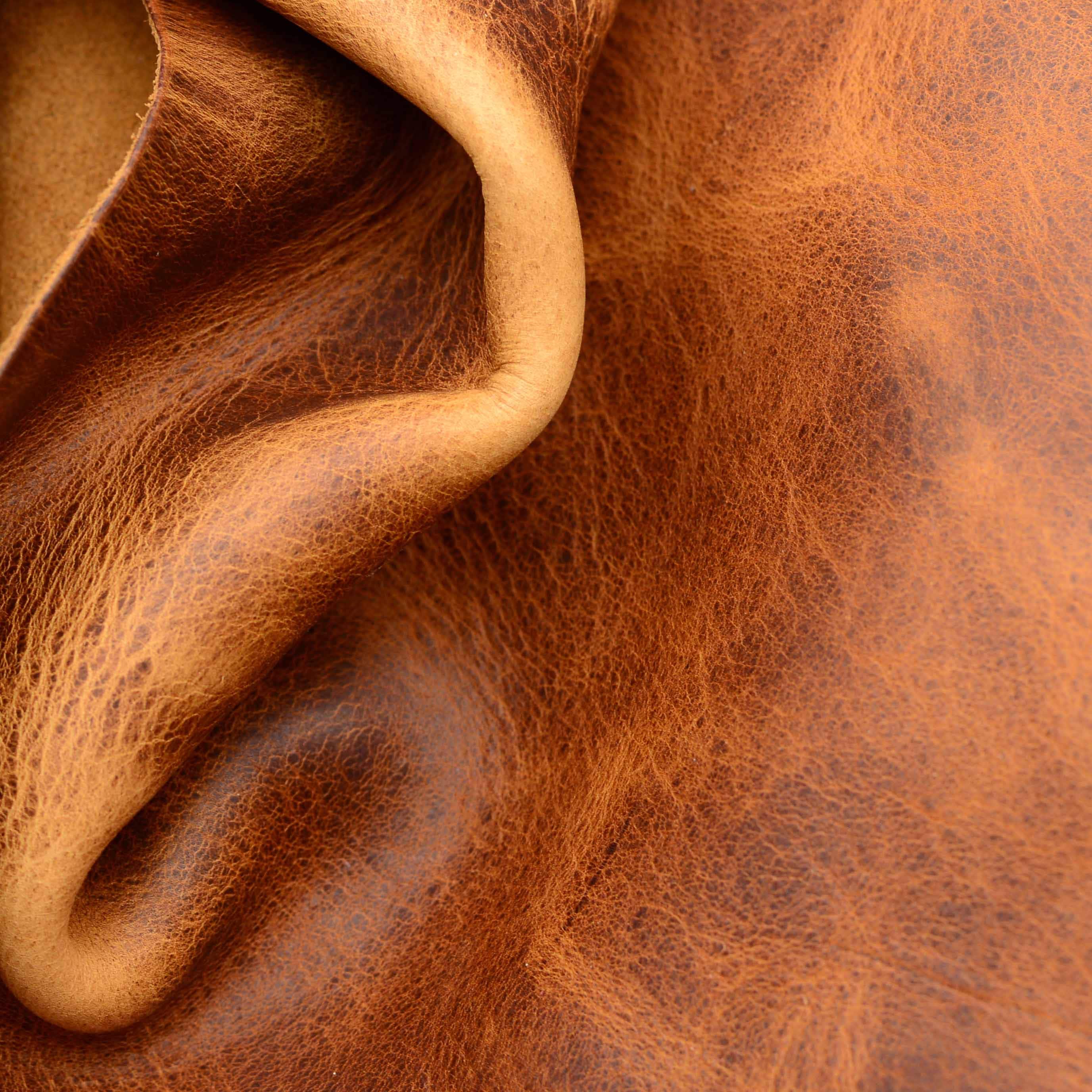 Real American Bison Side Leather Old Saddle Lakota Leather for Crafts ...
