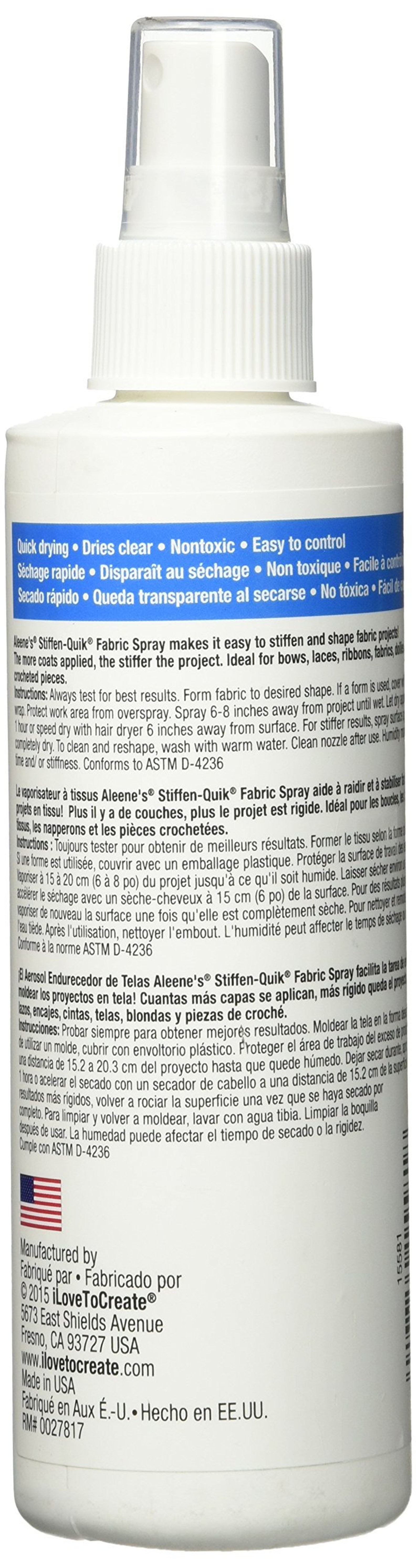 Fabric Stiffener JOANN Fabrics Aleene's 15581 Stiffen-Quick Fabric ...