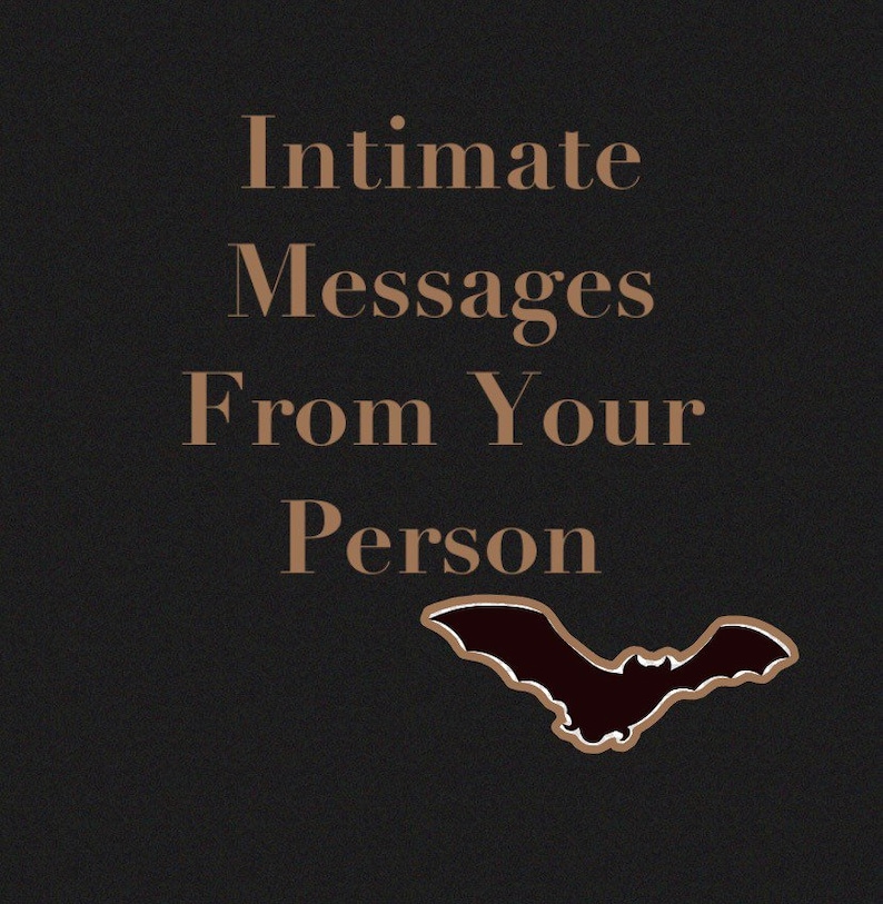 Sex Messages From Your Person Etsy