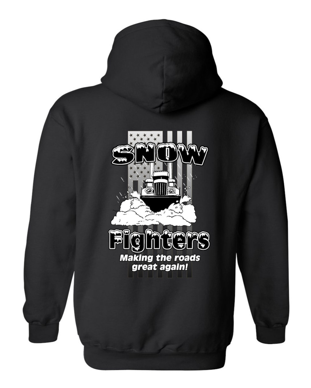Snow Plow SNOW FIGHTERS HOODIE, Snow Plow Clothing Snow Hoodie ...