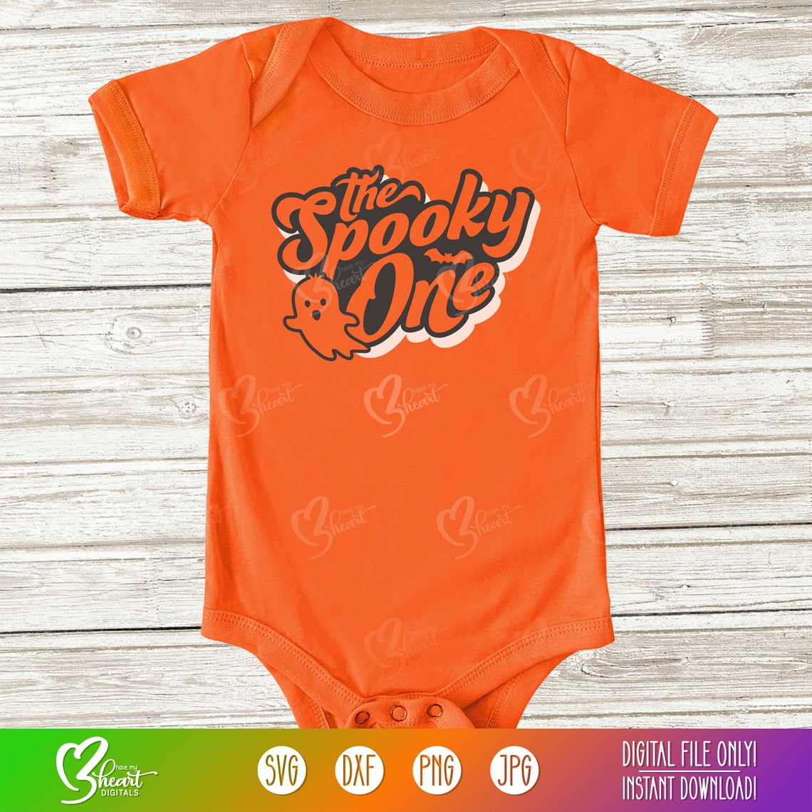 The Spooky ONE SVG First Birthday Halloween Shirt Baby - Etsy