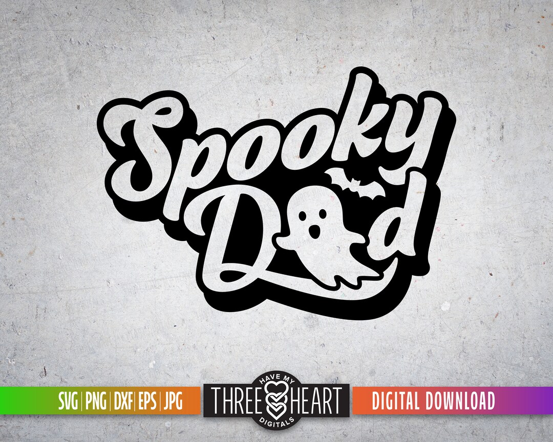 Spooky Dad SVG, Dad Halloween Shirt, Family Halloween Shirt, Spooky ...