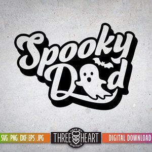 Spooky Dad SVG, Dad Halloween Shirt, Family Halloween Shirt, Spooky ...