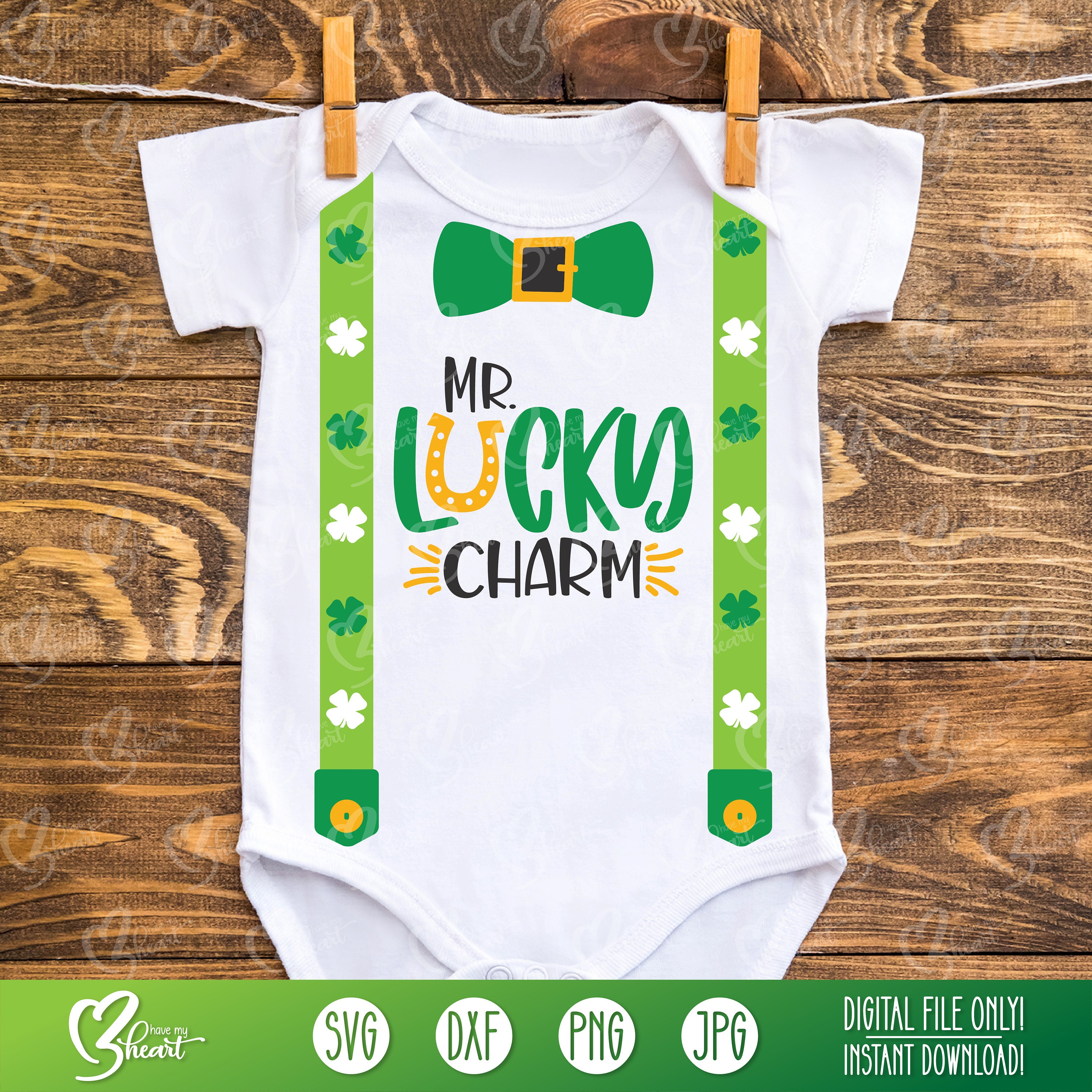 Lucky Charm SVG Kids St Patricks Day Shirt St Patricks Day | Etsy