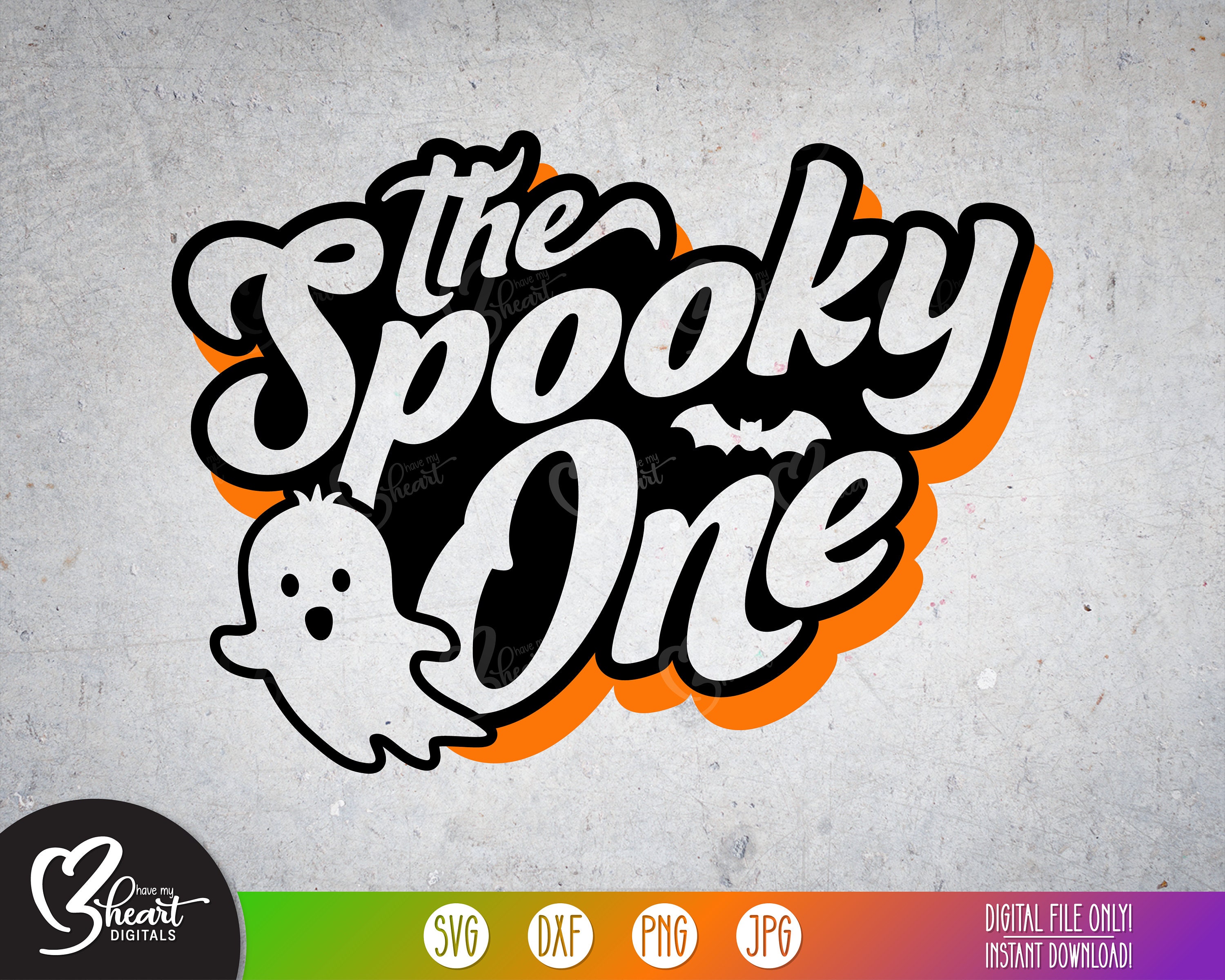 The Spooky ONE SVG First Birthday Halloween Shirt Baby - Etsy