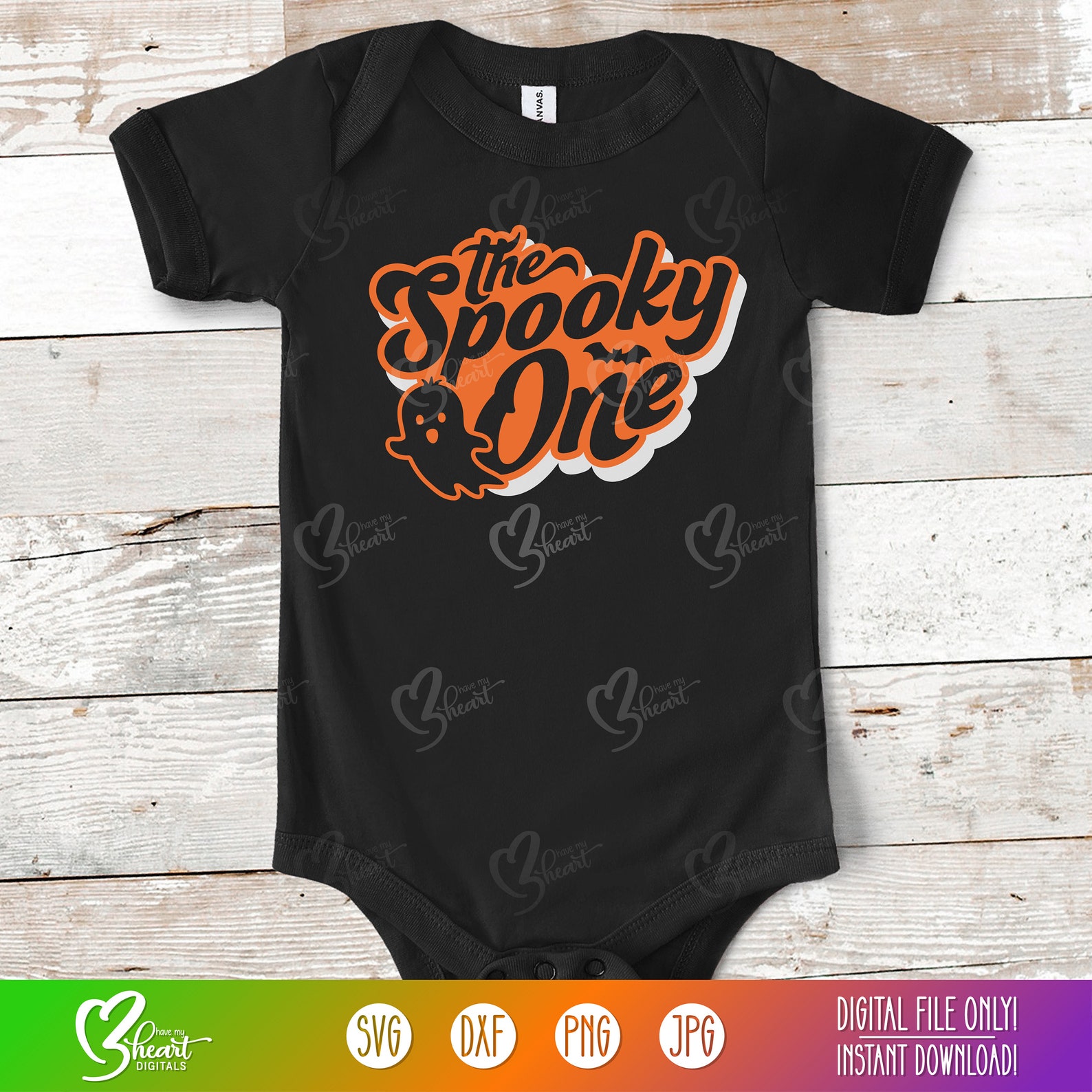 The Spooky ONE SVG First Birthday Halloween Shirt Baby - Etsy