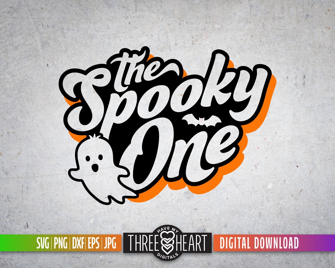The Spooky ONE SVG, First Birthday Halloween Shirt, Baby Halloween ...