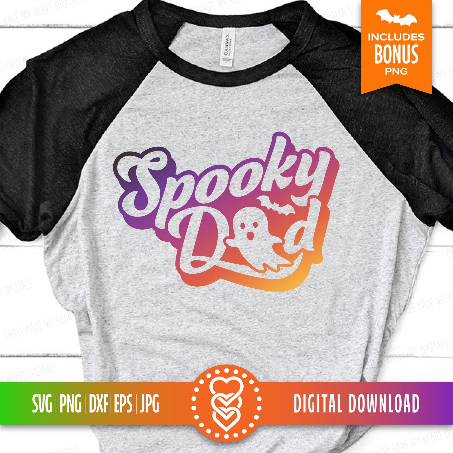 Spooky Dad SVG, Dad Halloween Shirt, Family Halloween Shirt, Spooky ...