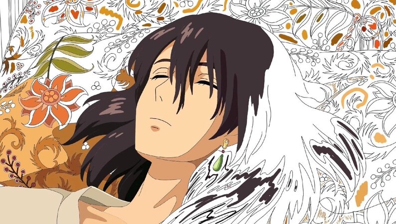 PDF Printable Howl Colouring Page - Etsy