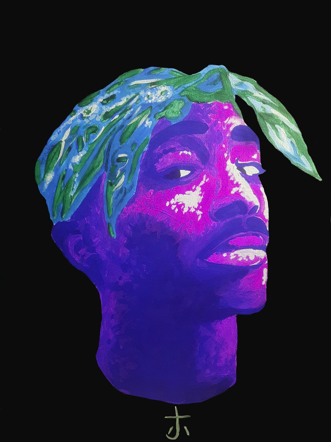 Purple 2pac - Etsy