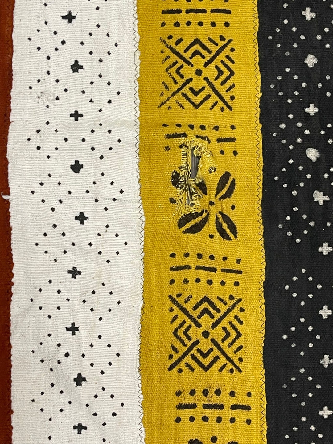 African Mudcloth Fabric Authentic Bogolanfini Hand Woven - Etsy