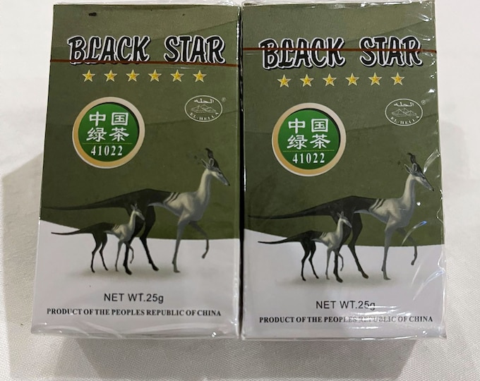 Ataya, BLACK STAR GREEN Tea - Ataya / Attaya / Ataaya Tea, - Etsy