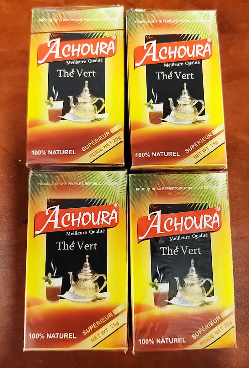 Achoura Green Tea Ataya / Attaya / Ataaya Tea | Etsy