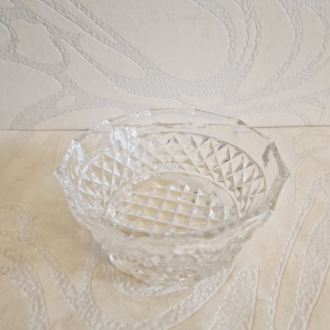 Soviet Vintage Russian Crystal Glass Candy Bowl in USSR in 1980s. - Etsy