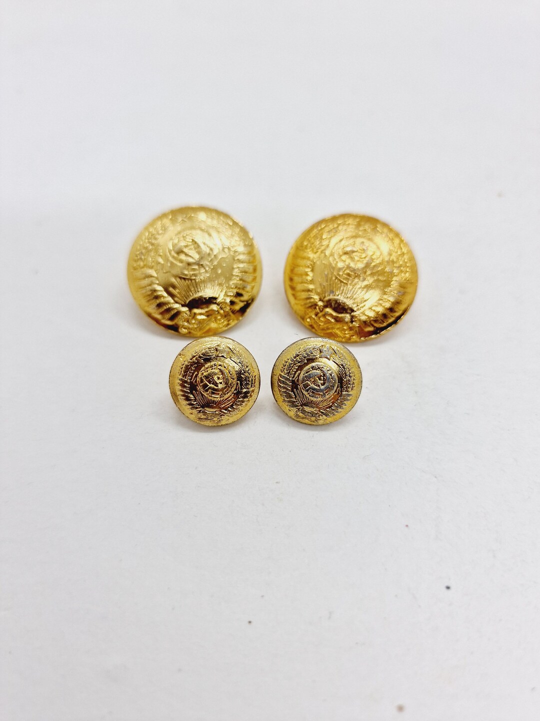 Soviet Vintage Army Buttons Made in USSR in 1970s - Etsy