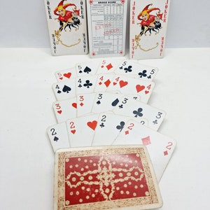 Vintage Austrian Playing Cards platnik Vienna 54 Playing Cards Made in ...