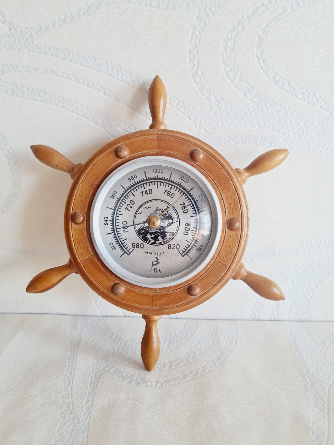 Soviet Vintage Barometer Made in USSR in 1970s - Etsy