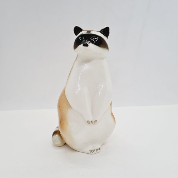 Raccoon Figurine - Etsy