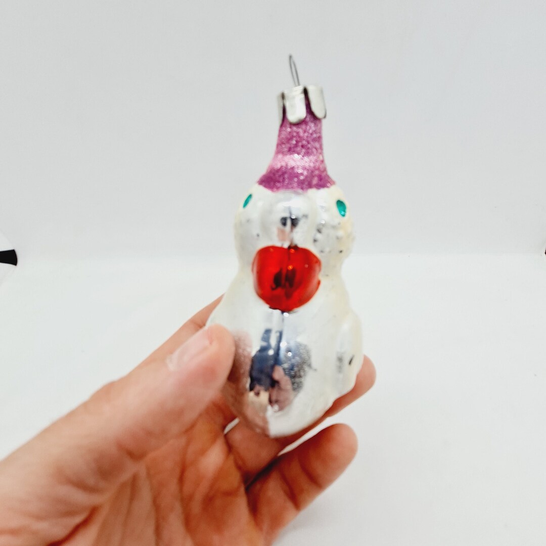 Soviet Vintage Chicken Ornament - Christmas Chicken Ornament Made in ...