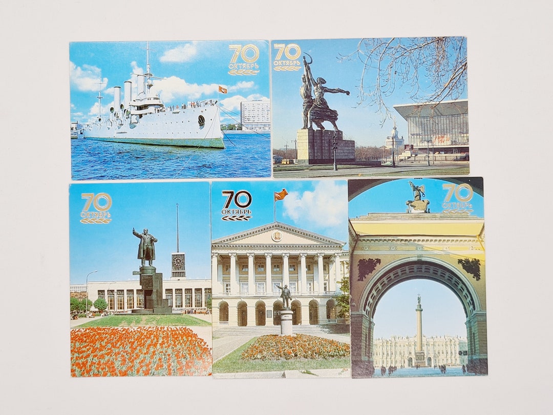 Soviet Vintage Pocket Calendars Devoted to 70 Devoted to 70 Year ...