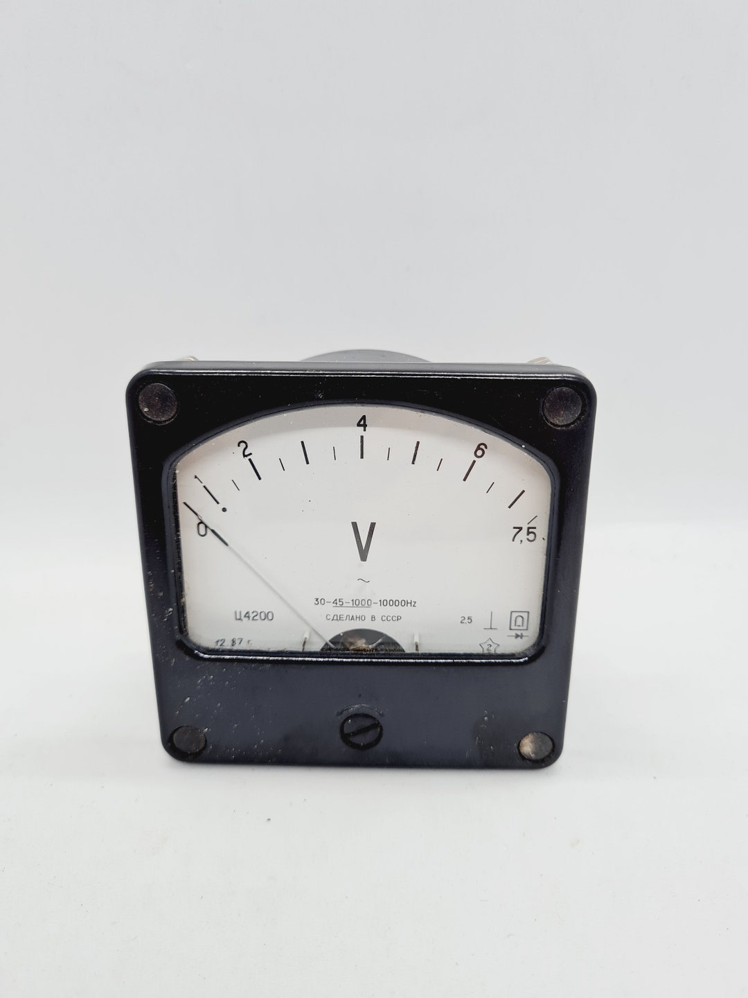 Soviet Vintage Voltmeter Made in USSR in USSR in 1981 - Etsy