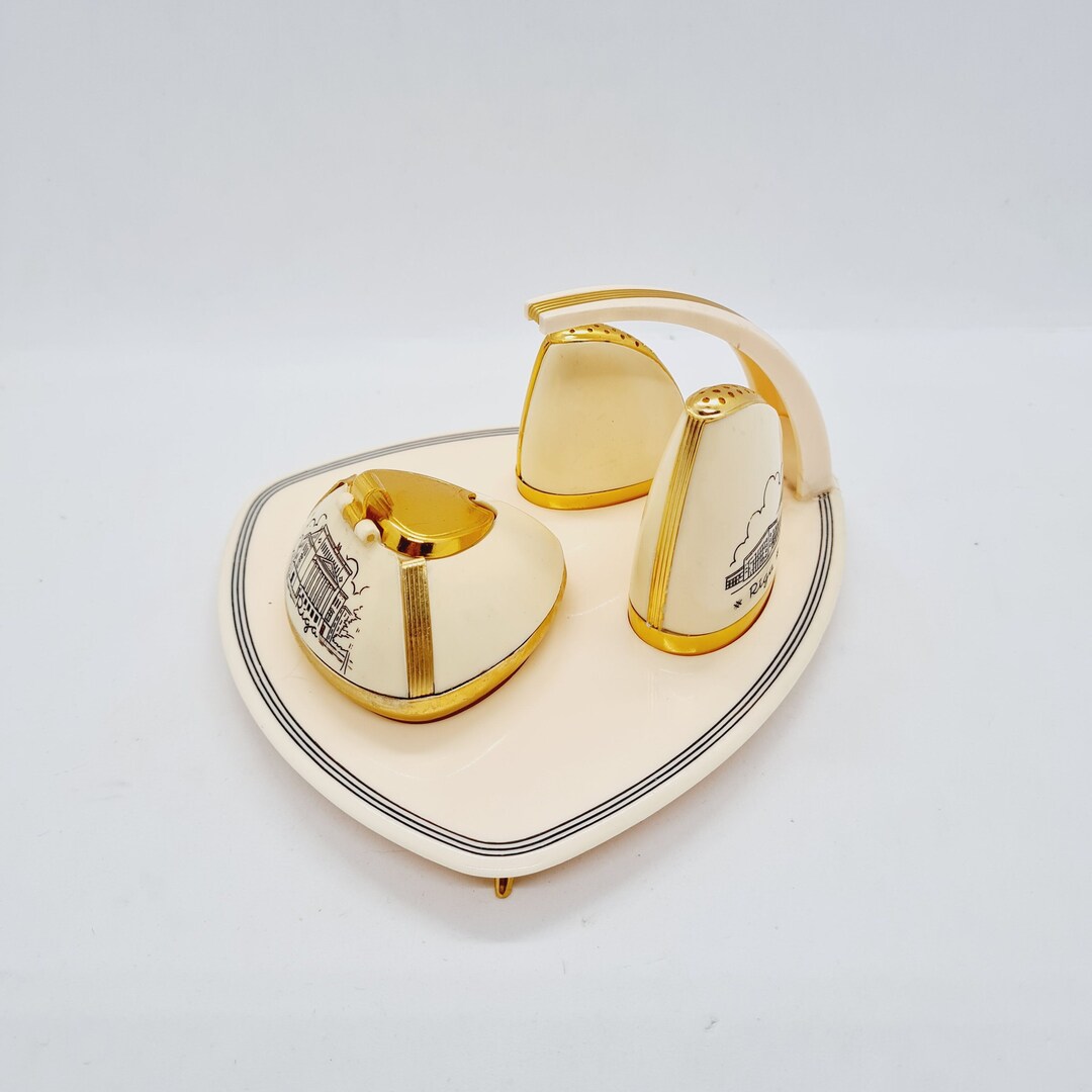 Vintage Spice Set Rare Latvian Vintage Riga Spice Set for Salt, Pepper ...