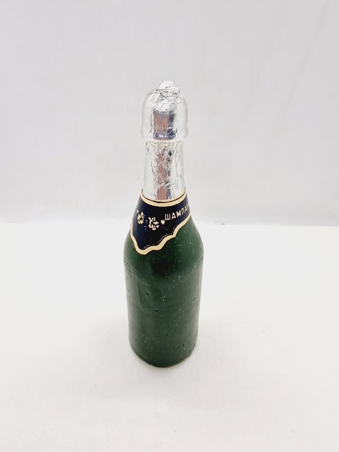 Soviet Vintage Champagne Bottle Candle Made in USSR in 1980s - Etsy