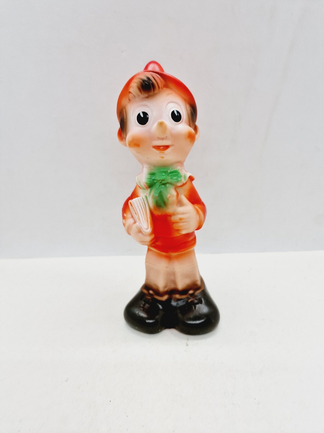 Soviet Vintage Rubber Pinocchio Toy Made in USSR in 1980s. - Etsy