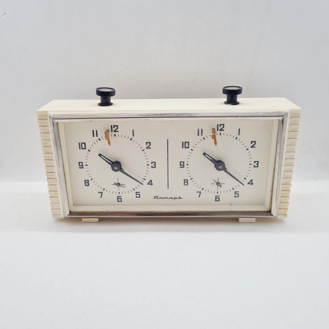 Soviet Vintage Chess Clocks Jantar Made in USSR in 1970s - Etsy