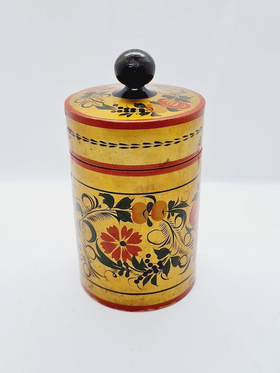 Soviet Vintage Kitchen Wooden Box Made in USSR in 198… - Gem